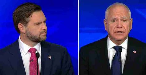 Full Transcript Walz Vs Vance In Cbs News Vp Debate The Singju Post