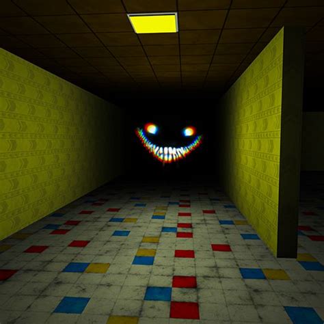 Scary Backrooms In Toy Factory Backrooms Creepy Backroom Monster
