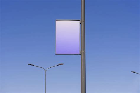 Tr09 Street Pole Poster Mockup — Store — The Brand Identity Home Of