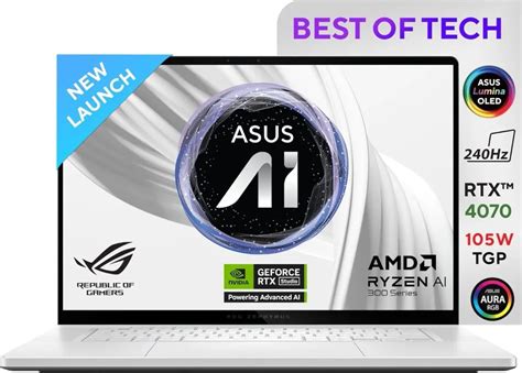 Asus Rog Zephyrus G Oled Ga Wi Qr Ws Gaming Laptop Amd Ryzen Ai Hx Gb Tb Ssd