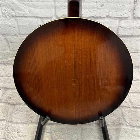 Telestar 5 String Tenor Banjo Project With Case Evolution Music