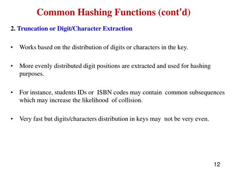 Ppt Introduction To Hashing And Hashing Techniques Powerpoint