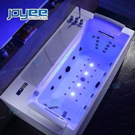 Joyee Modern Home Bathroom Mini Bath Shower Combo SPA Massage 46 Jets