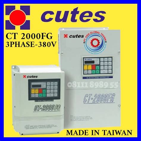 Jual Inverter Cutes Type Ct 2000fg 4 5a5 5 5kw 7 5hp 3phase Made In