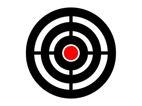 Target Svg Aim Svg Target Clipart Target Aim Target Files For Cricut Target Cut Files For