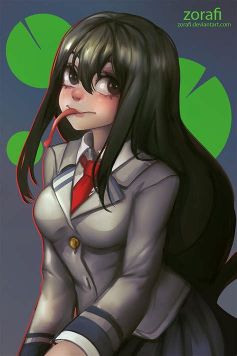 Tsuyu Asui By Zorafi On Deviantart