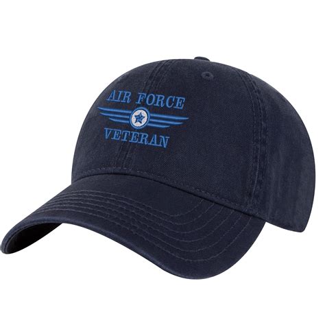 Us Air Force Veteran Hat Usaf Embroidered Baseball Cap Military
