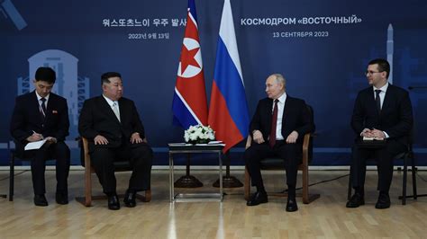 Путин и Ким Чен Ын провели переговоры с глазу на глаз РИА Новости 13