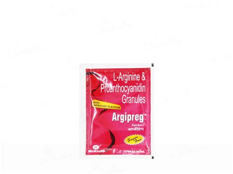 Buy Argipreg L Arginine And Proanthocyanidin Granules Online Clinikally