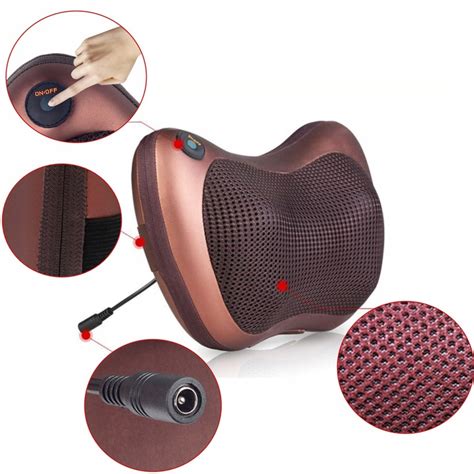 Poduszka Masująca Masażer Shiatsu Kark Ciało Plecy 11476179407