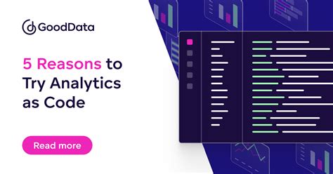 5 Reasons To Try Analytics As Code Gooddata