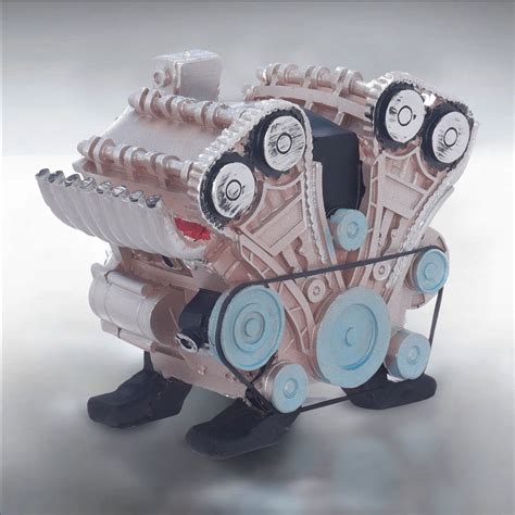 Weerihhol Engine Model Desktop Engine 8 Cylinder Car Engine Model
