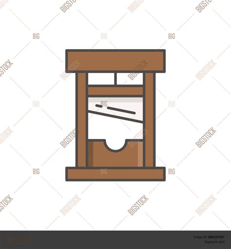 Guillotine Vector Vector And Photo Free Trial Bigstock