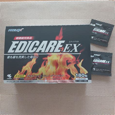 小林製薬 エディケアex 180粒 メルカリ