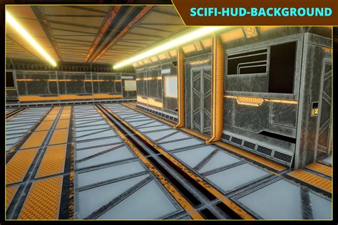 Sci Fi Underground Environment 3d Model