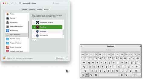 Despite Having Keyboard Access Enabled It Doesnt Seem To Recognise