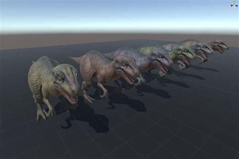 3d Model Dinosaur Ue Unity Vr Ar Low Poly Cgtrader
