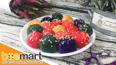 Hướng Dẫn Cách Làm Bánh Trôi Ngũ Sắc Beemart Youtube