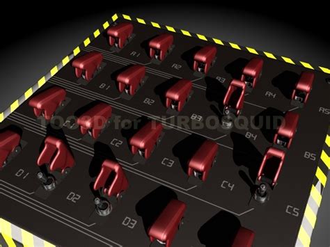 D Switch Panel Model