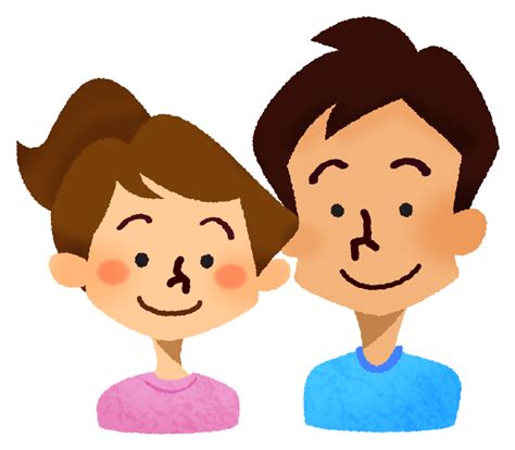 夫婦の無料イラスト フリーイラスト素材集 ジャパクリップ