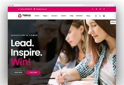 Talemy Lms Education Wordpress Theme