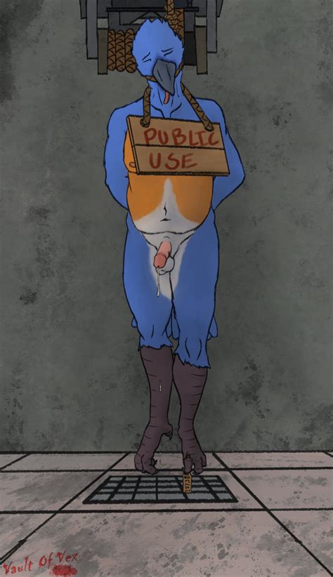 Rule 34 Anthro Asphyxiation Avian Big Penis Bird Bluebird Breath Play