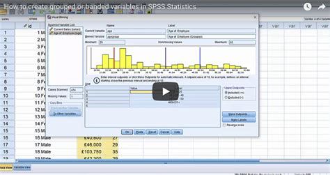 How To Create Grouped Or Banded Variables In SPSS Statistics Smart Vision Europe