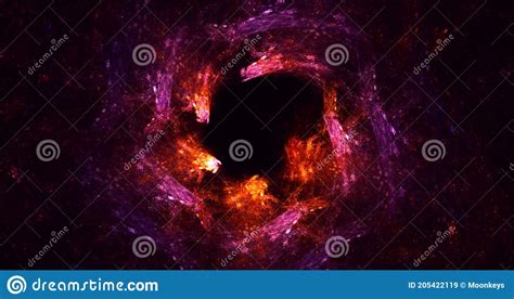 3d Rendering Abstract Multicolor Fractal Light Background Stock Illustration Illustration Of