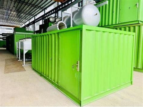1000kw 400v 50hz Container Type Biogas Gen Set Jenbacher Gas Gen Set In Qinhuangdao Hebei China