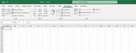 How To Unlock The Hidden Developer Tab In Excel