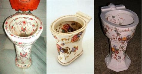Vintagealasdecristal Inodoros Muy Antiguos ColecciÓn