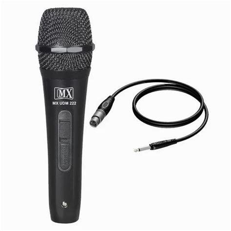 Mx Dynamic Mic Cardioid Vocal Multi Purpose Microphone Xlr To Cable Udm At Rs