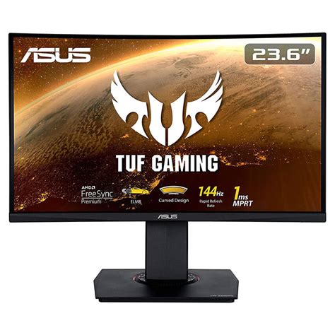 Monitor Gamer ASUS TUF Gaming VG24VQ 23 6 144Hz Curvo VA
