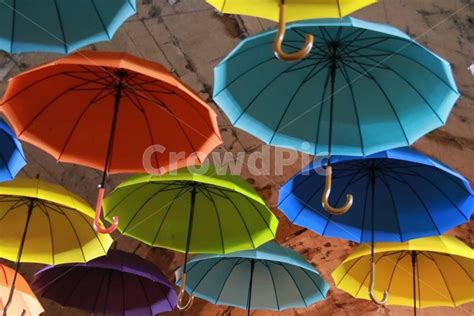 우산 동굴 알록달록 천장 장식 사진 이미지 일러스트 캘리그라피 Nlgh603작가