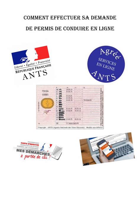 Pdf Comment Effectuer Sa Demande De Permis De Conduire Dokumentips
