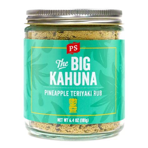 Big Kahuna Pineapple Teriyaki Rub Original 64 Oz Braham Brewing Company Braham Mn