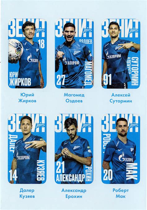 Football Cartophilic Info Exchange: FC Zenit / ФК Зенит - FC Zenit ...