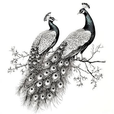 Two Peacocks Are Shown With The Words Quot Peacocks Quot On The Back