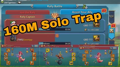 Lords Mobile 59 Level Solo Trap Vs Mythic Champ Lords Mobile Gameplay