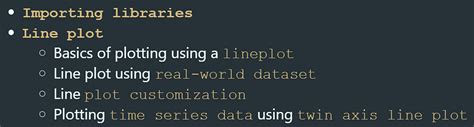 Introduction To Line Plot — Matplotlib Pandas And Seaborn