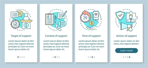 Corporate Social Responsibility Onboarding Mobile App Page Screen
