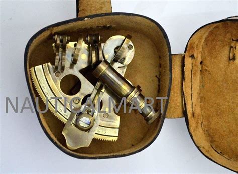Nauticalmart Brass Nautical Antique Sextant Replica For Sale Marine