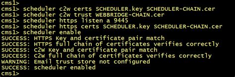 Implementing Different Certificates For Each Service On Cisco Cms Cisco Community