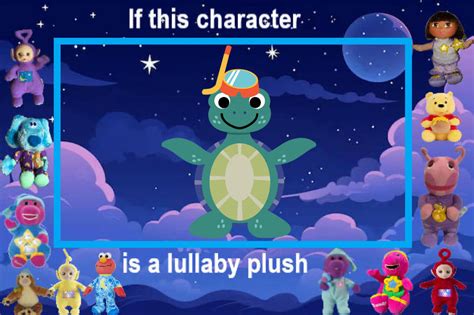 If Neptune The Sea Turtle Is A Lullaby Plush By Collegeman1998 On