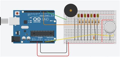 Дымовой датчик Аппаратная платформа Arduino
