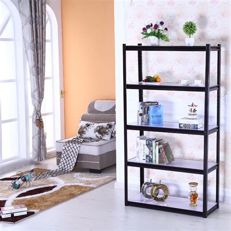 Warehouse Storage Shelving Heavy Duty Metal Steel Rack Garage Home Storage 4 Shelves Shelf