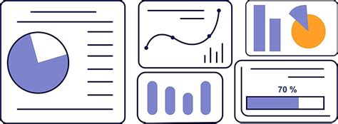 Interactive Dashboard Icon Featuring Data Analytics Charts And Graphs In Ui Interface Vector