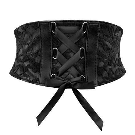 Laced Lace Corset Belt Elastic Laces Fashion Womens Scarves