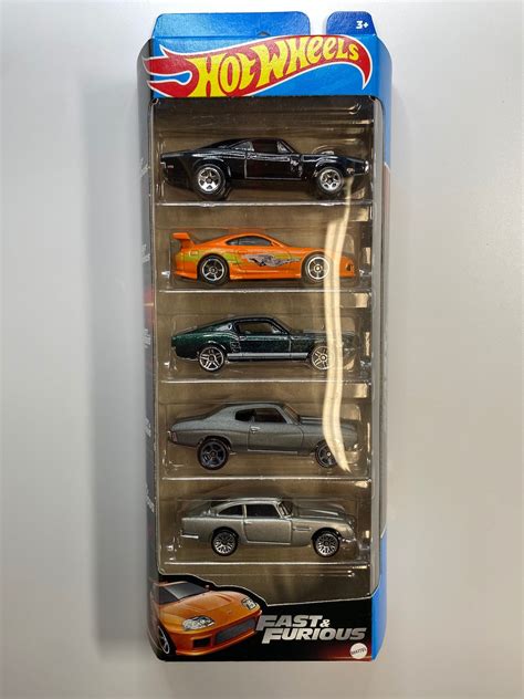 Hot Wheels Fast & Furious 5-pack - Etsy