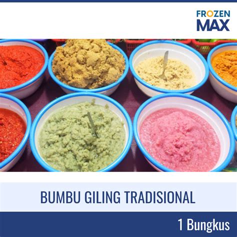 Jual Bumbu Giling Tradisional Aneka Macam Bumbu Masak Rempah Bumbu